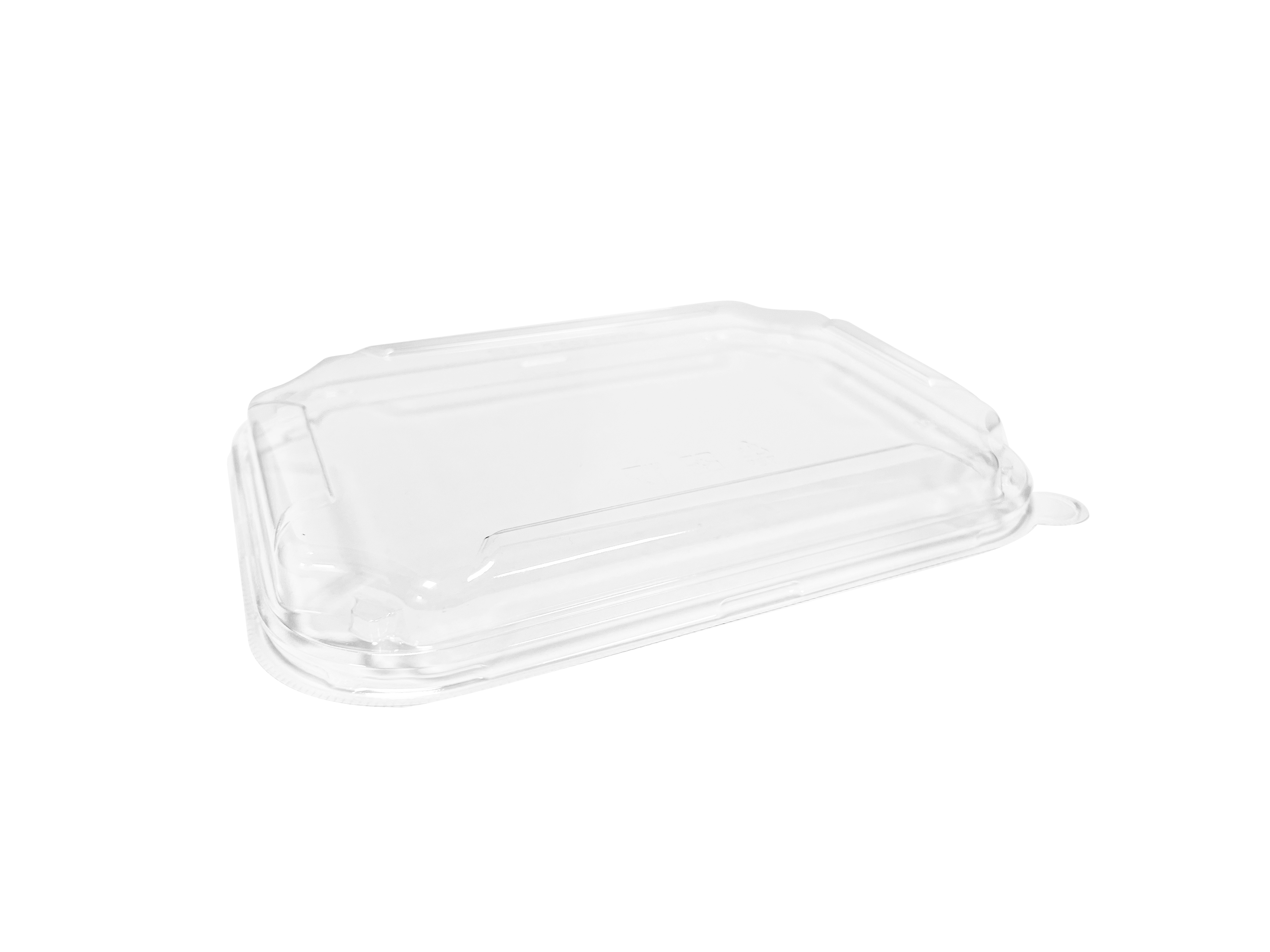 Ecostyle clear lid for large rectangle containers – Caterstyle